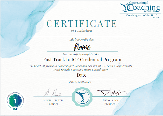ACC Application Guidance - International Coaching Group Inc.